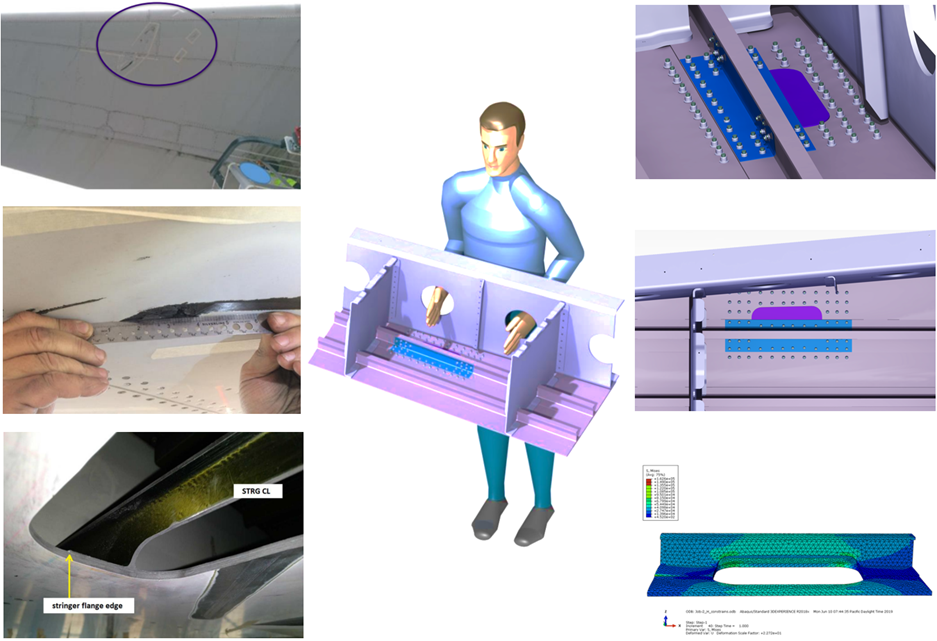 Design of Commercial Aircraft Empennage Repair Structure | Sameer Meshram